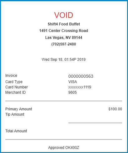 Void Transactions in Lighthouse Transaction Manager (United States ...
