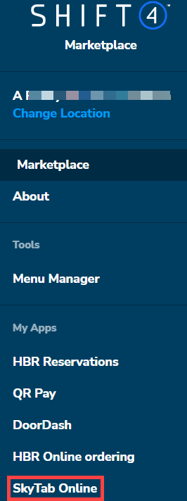 QR Ordering Set up for SkyTab Online – Shift4 Knowledge