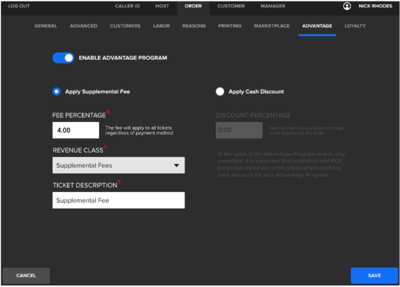 Business Settings on SkyTab POS – Shift4 Knowledge