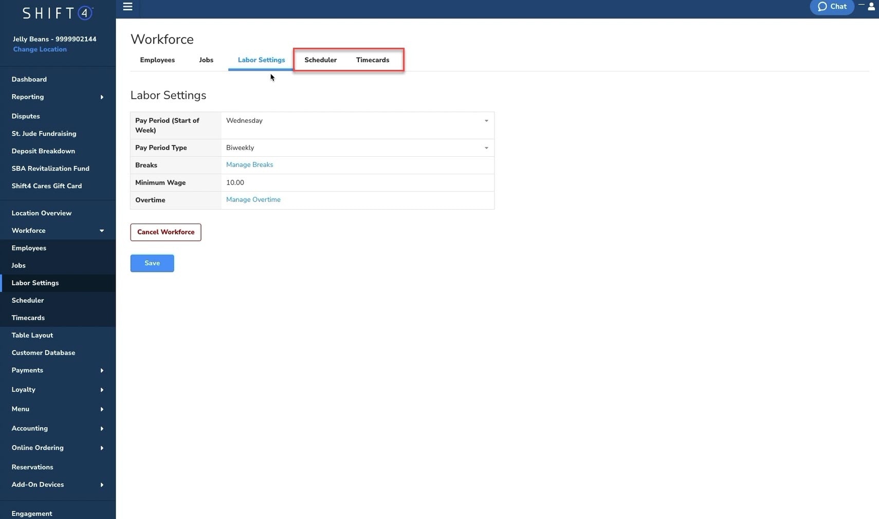 Onboard to SkyTab Workforce – Shift4 Knowledge