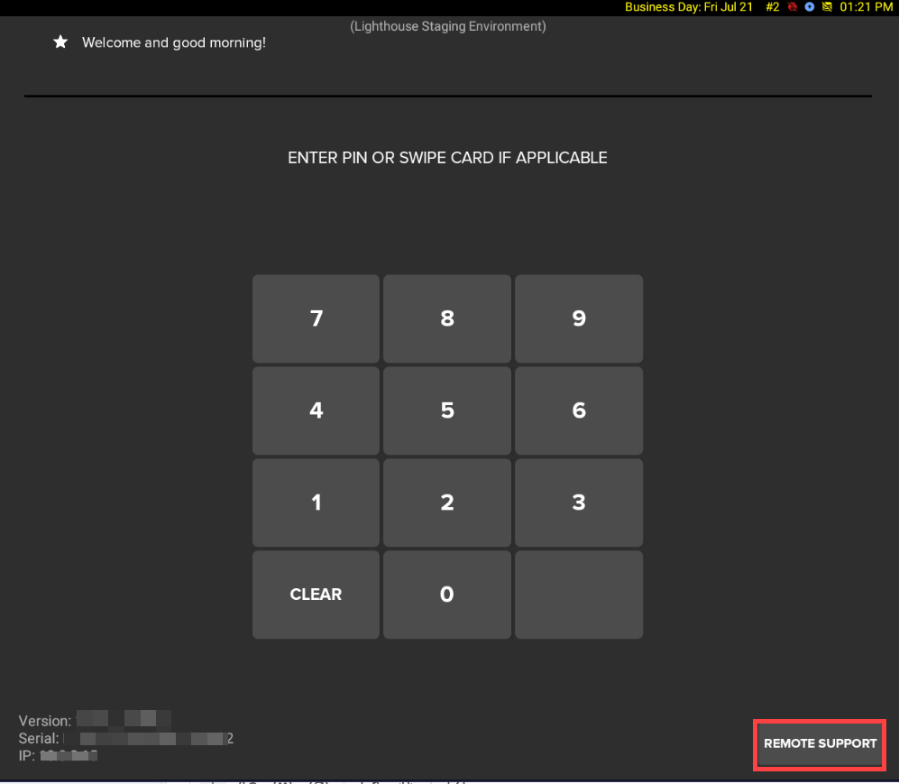 Remote Support Access on SkyTab POS – Shift4 Knowledge