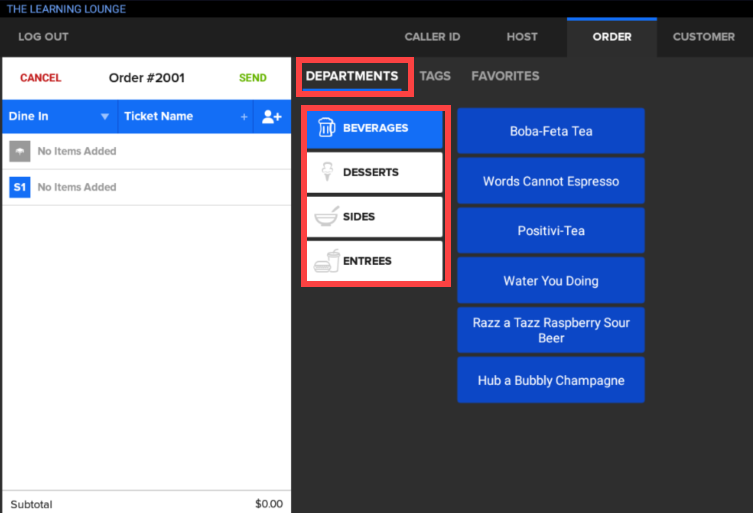 Set a Default Menu Type By Job Type in Lighthouse for SkyTab POS ...