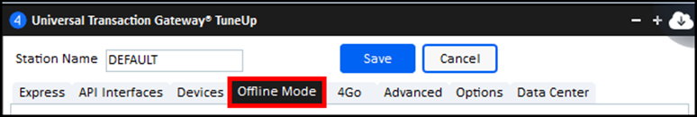 Universal Transaction Gateway Secured Offline Stand-in Settings – Shift4 Knowledge