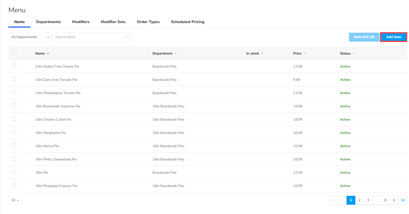 Create or Edit Menu Items in Lighthouse Business Manager for SkyTab POS ...