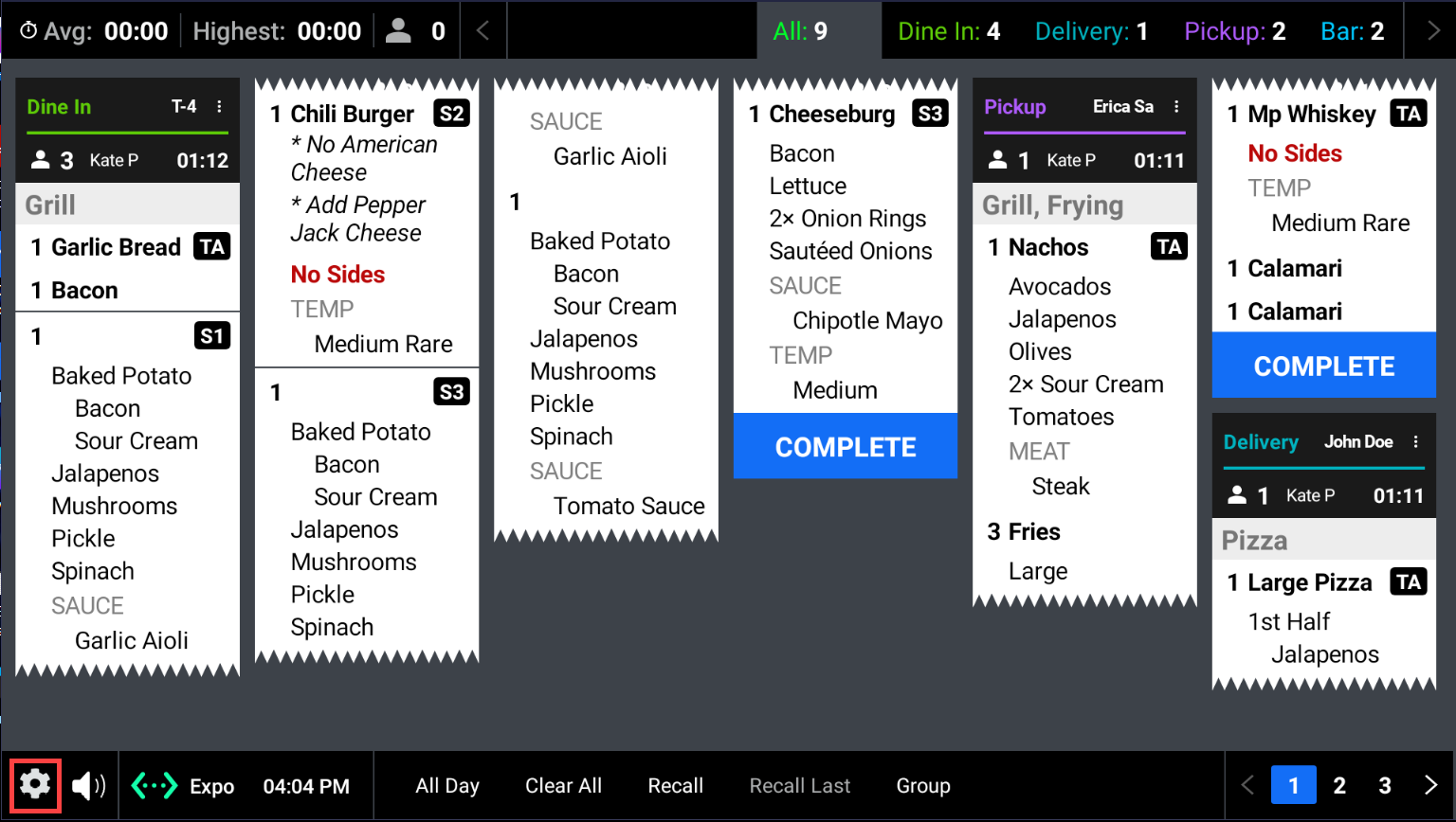 Set up Guest Count Settings in SkyTab KDS – Shift4 Knowledge
