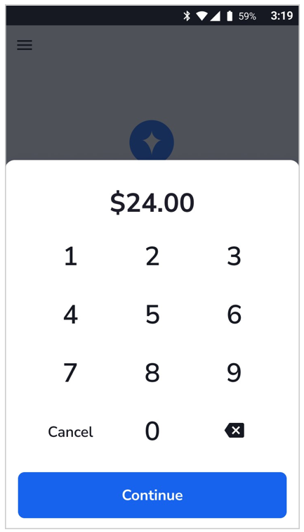 Take a Payment on SkyTab SOLO – Shift4 Knowledge