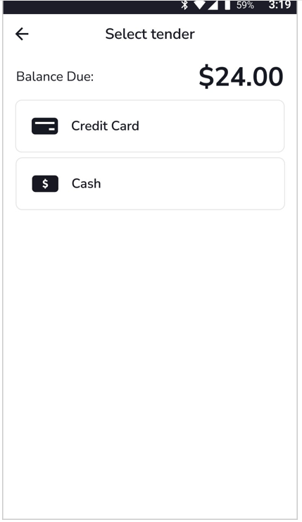 Take a Payment on SkyTab SOLO – Shift4 Knowledge