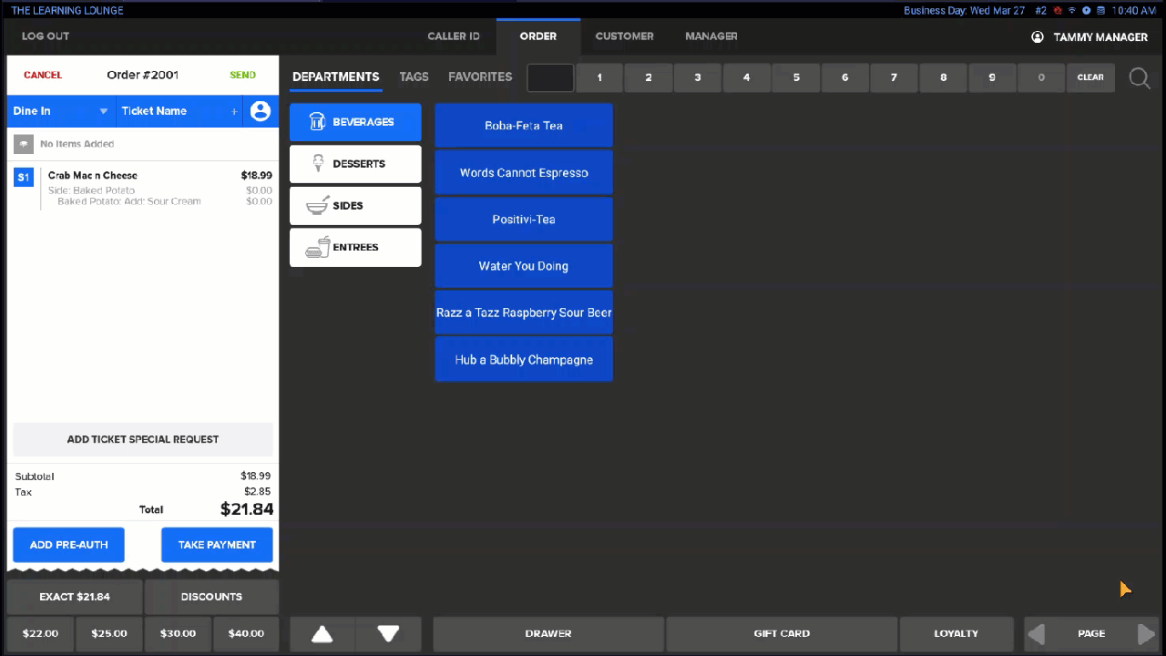 Enable Fast Quantity Entry on SkyTab POS – Shift4 Knowledge