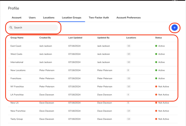 Profile Overview in Lighthouse Business Manager – Shift4 Knowledge