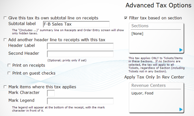 Add or Edit Taxes in Hospitality – Shift4 Knowledge