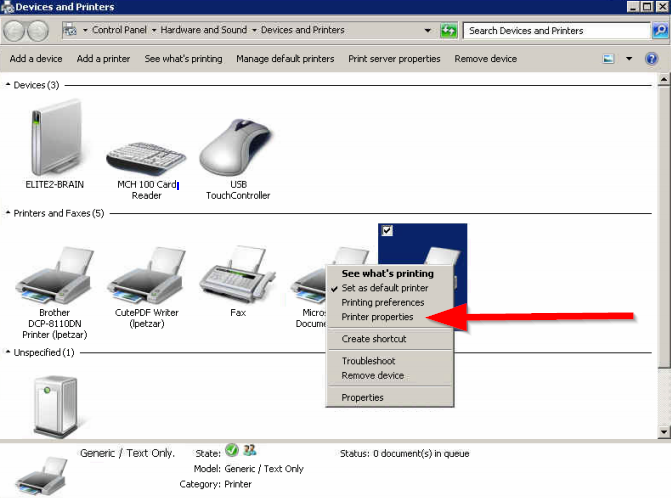 Create “Generic / Text Only” Printer – Shift4 Knowledge