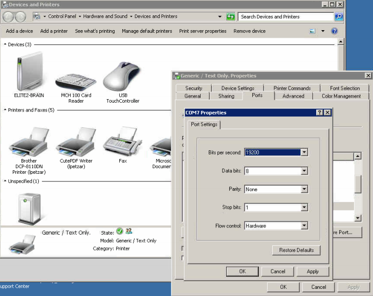 Create “Generic / Text Only” Printer – Shift4 Knowledge