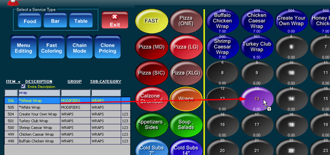 Arrange Menu Layout in QSR – Shift4 Knowledge