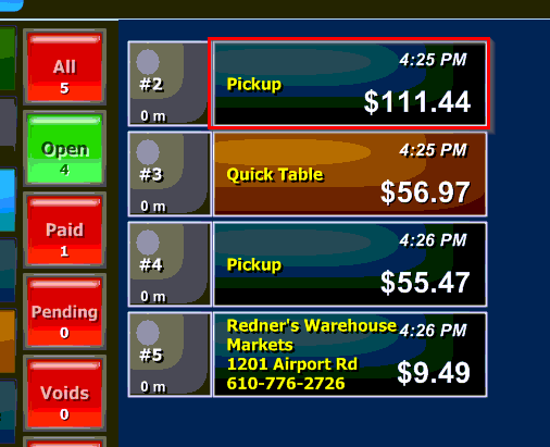 Edit a Check in QSR & Delivery – Shift4 Knowledge
