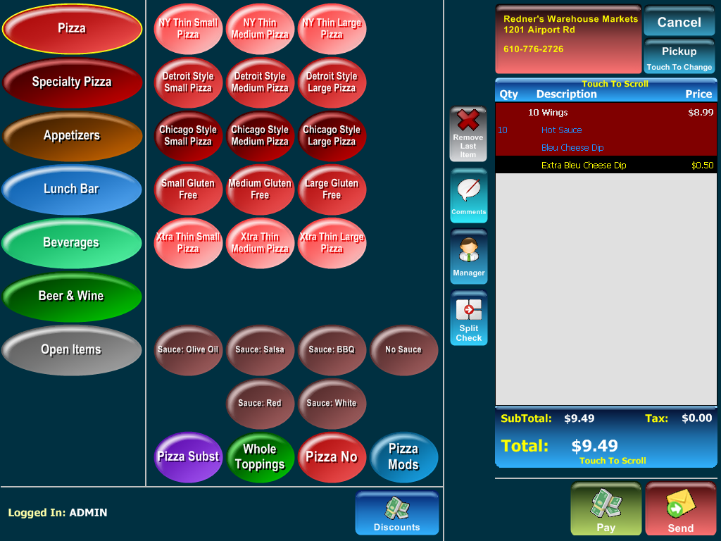 Edit a Check in QSR & Delivery – Shift4 Knowledge