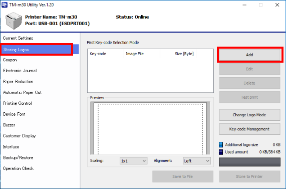 Epson TM-m30 Logo Printing – Shift4 Knowledge