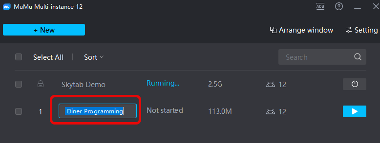MuMu Player Setup Guide to Demo SkyTab POS – Shift4 Knowledge