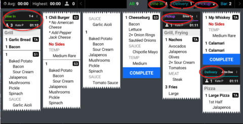 Configure Order Types by Color for SkyTab KDS – Shift4 Knowledge