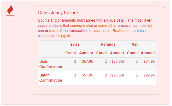 Resolve Consistency Failure in Lighthouse Transaction Manager – Shift4 Knowledge
