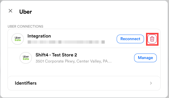 Delete POS Locations (Full Integration) on Shift4 Delivery – Shift4 ...