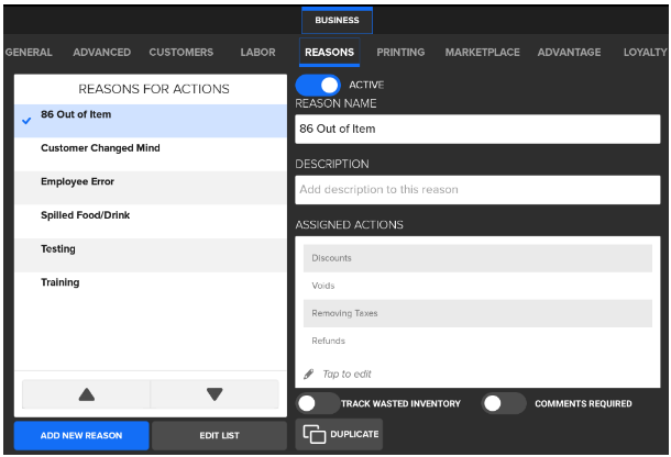 Business Settings on SkyTab POS – Shift4 Knowledge