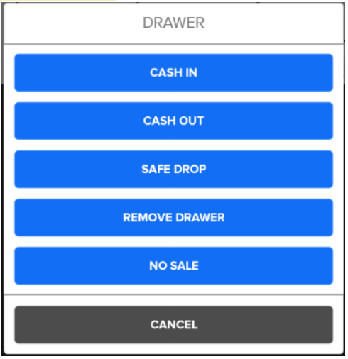 Cash Drawer Functions on SkyTab POS – Shift4 Knowledge