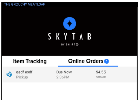 SkyTab POS Login Screen Overview – Shift4 Knowledge